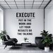 Execute Wall Decal,office Decal, Office Wall Art,office Decor ...