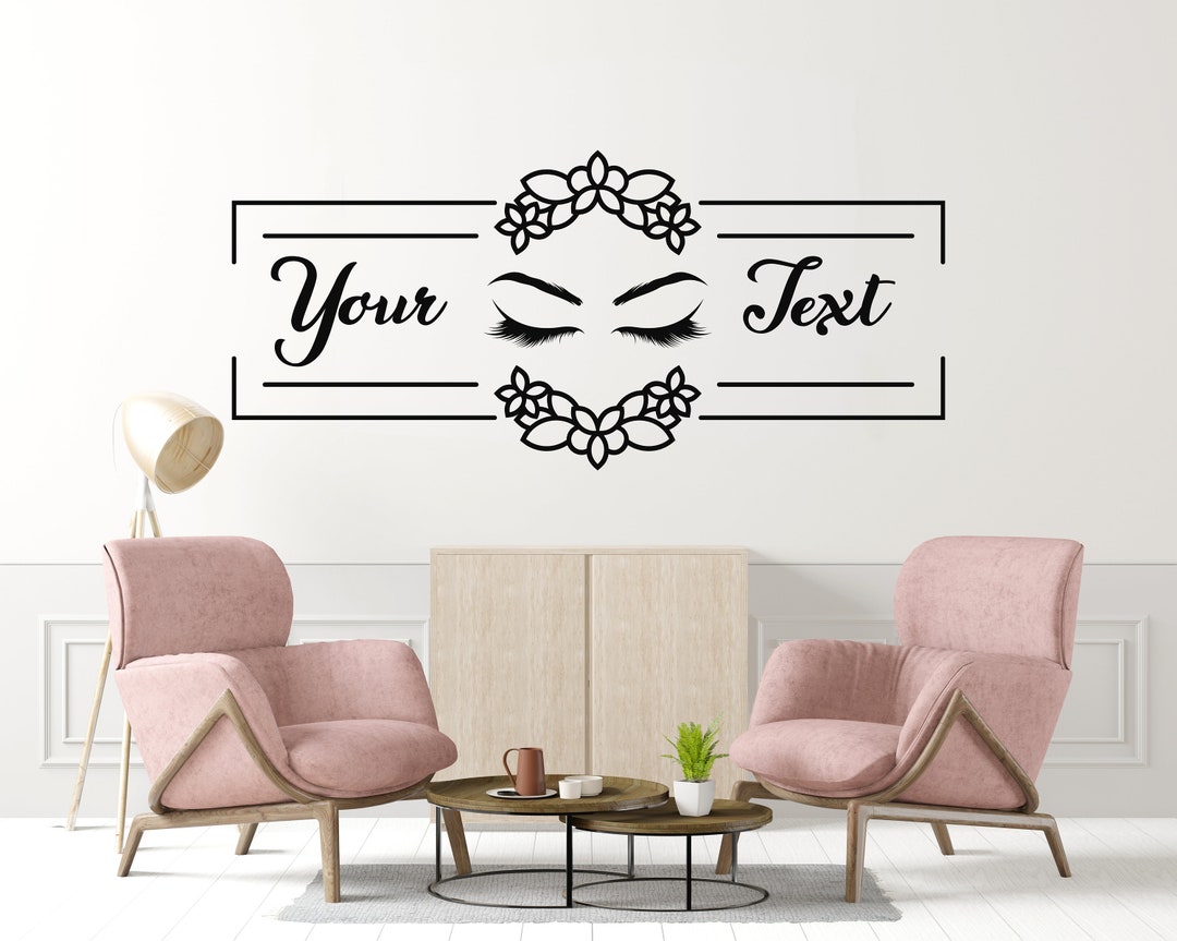 Beauty Salon Wall Decal Beauty Quotes Wall Sticker Hair Salon Wall ...