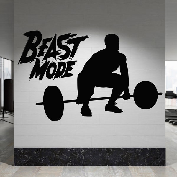 Beast Mode Decal - Etsy