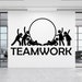 Office Wall Decal,teamwork Decal, Office Wall Art,office Decor,teamwork ...