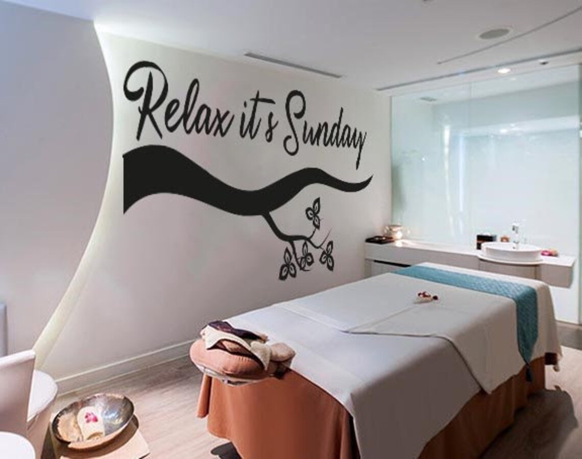 Wall Decals Spa Therapy Beauty Decal Vinyl Sticker SPA Beauty - Etsy