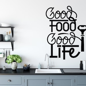 Kitchen Wall Decal Cooking Wall Decal Food Lover Decal Love Kitchen ...