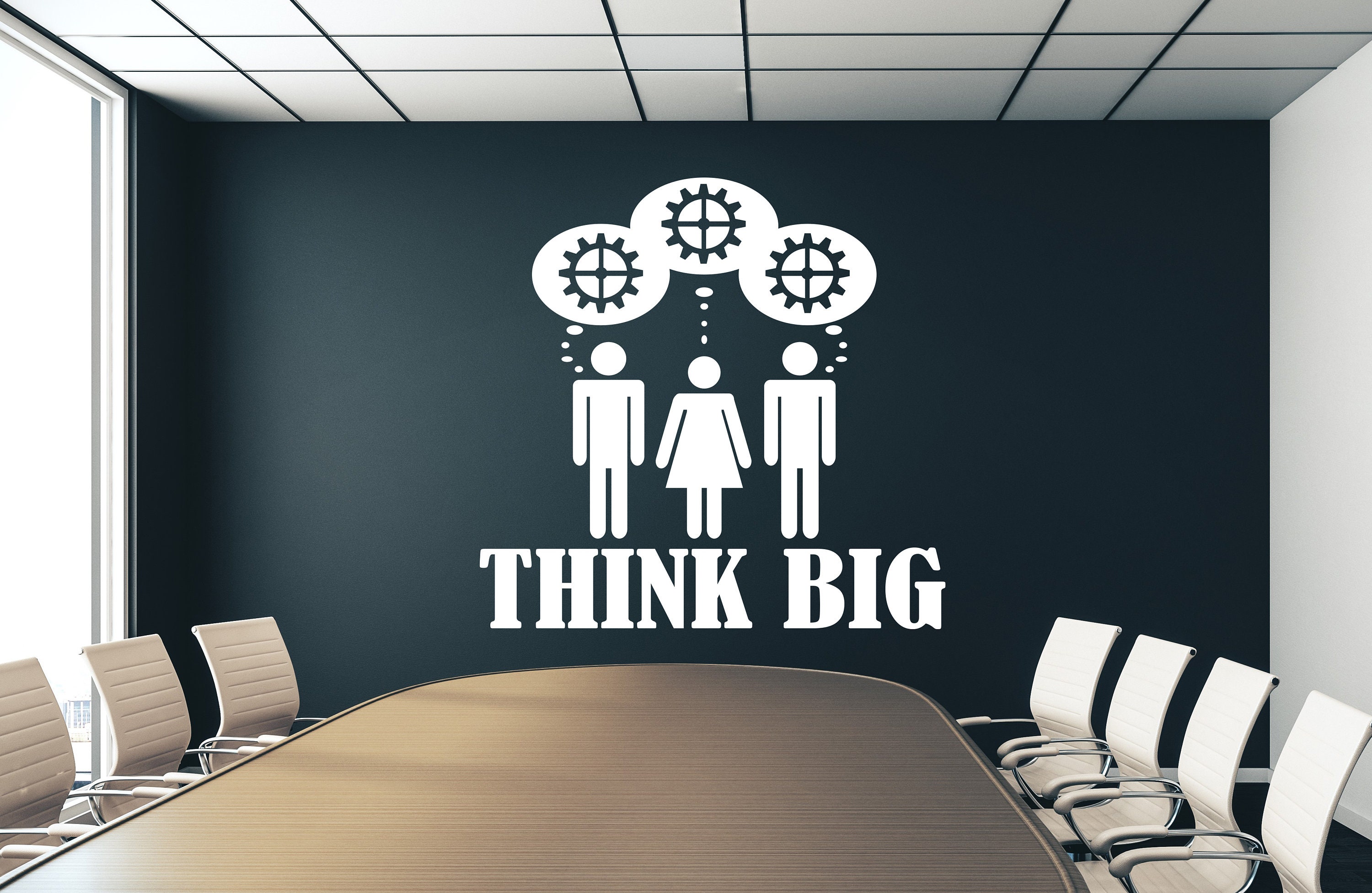 Office Wall Decalteamwork Decal Office Wall Artoffice - Etsy