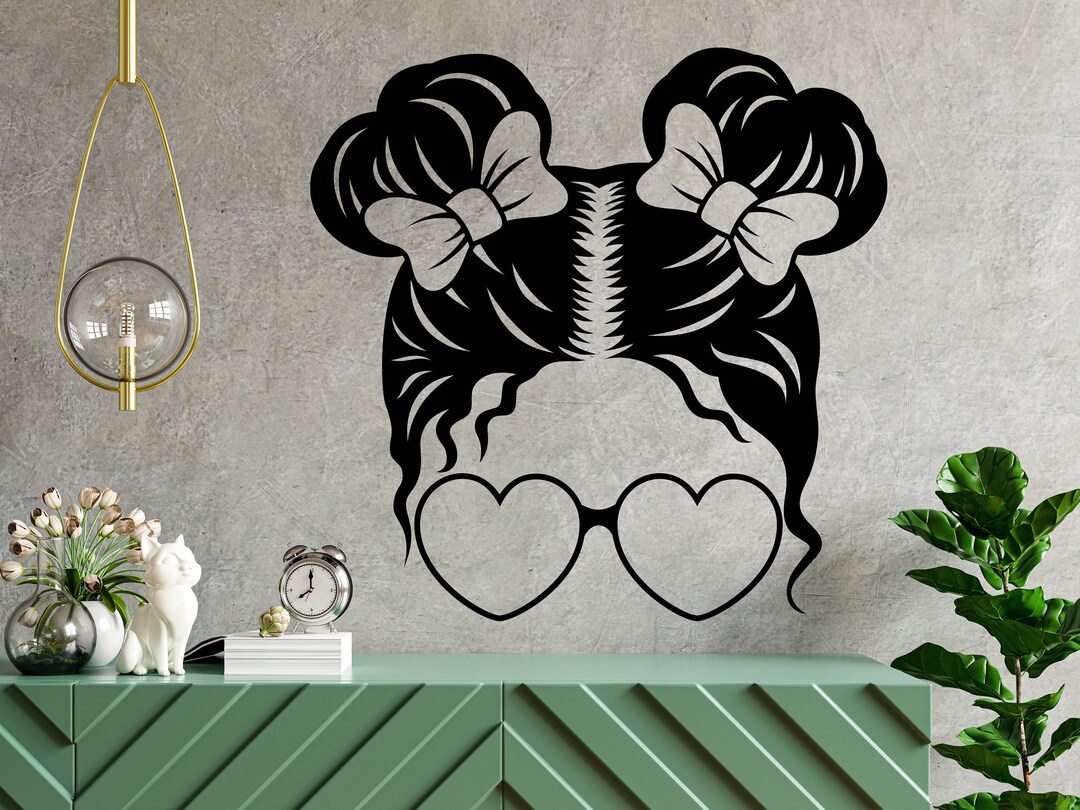 Beautiful Woman Wall Decal Girl Wall Sticker Quote Beauty Salon Wall ...