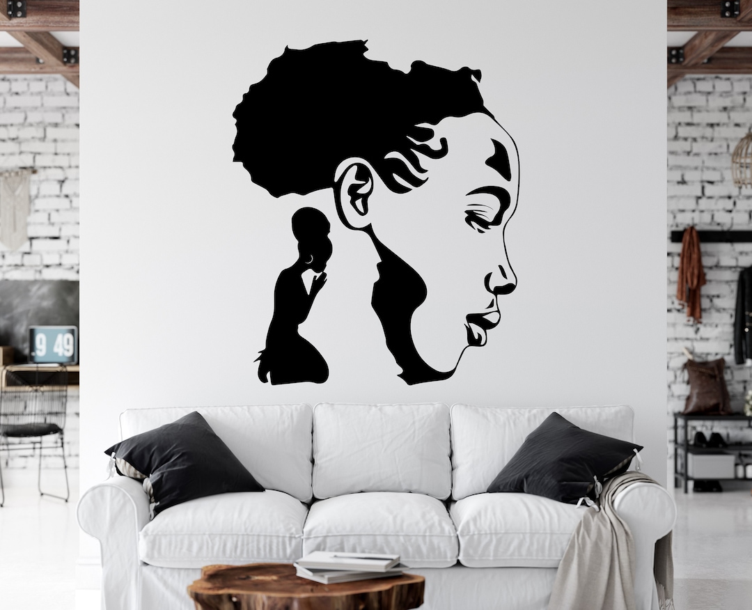 Mapa African Wall Decal Africa Wall Sticker Africa Wall Decal Africa ...