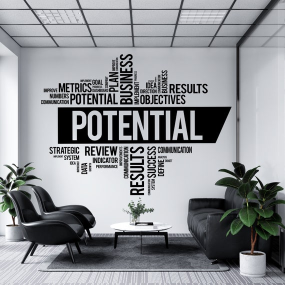 Office Wall Decaloffice Decal Office Wall Artoffice - Etsy UK