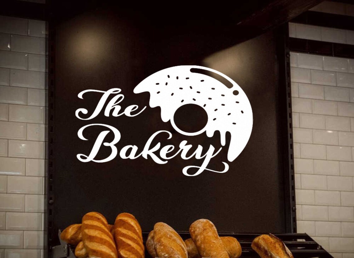 Bakery Wall Art Bakery Wall Sticker Bakery Wall Decal Food Wall Art ...