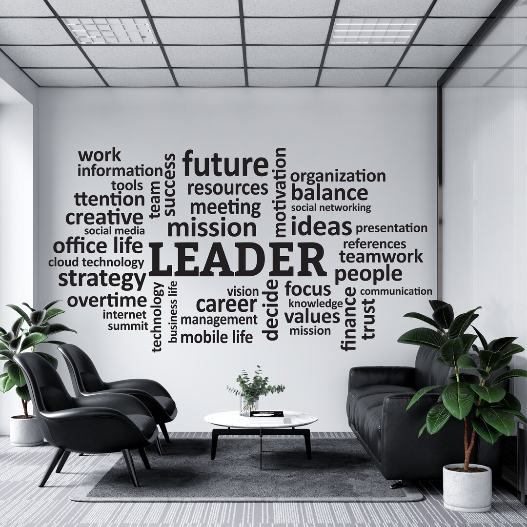 Office Wall Decal,office Decal, Office Wall Art,office Decor,typography ...