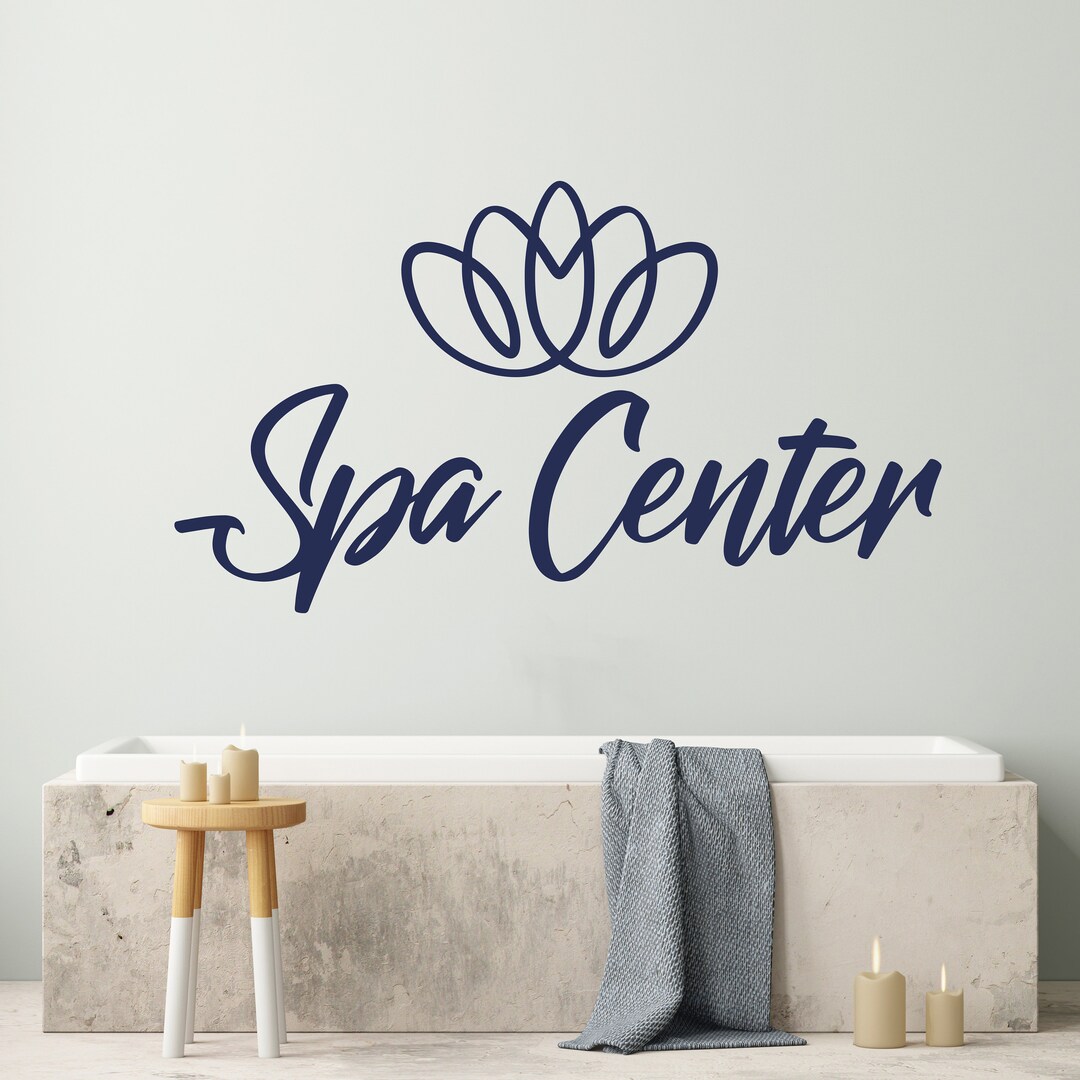 Wall Decals Spa Therapy Beauty Decal Vinyl Sticker SPA Beauty Salon Art ...