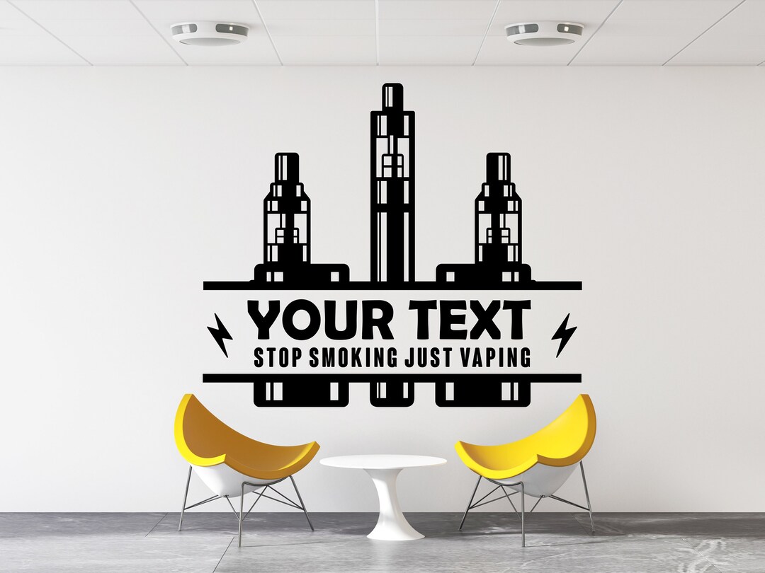 Vape Shop Decal ,window Sticker ,smoke Shop Decor, Vape Sticker ...