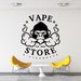 Vape Shop Decal ,window Sticker ,smoke Shop Decor, Vape Sticker, Vapor ...