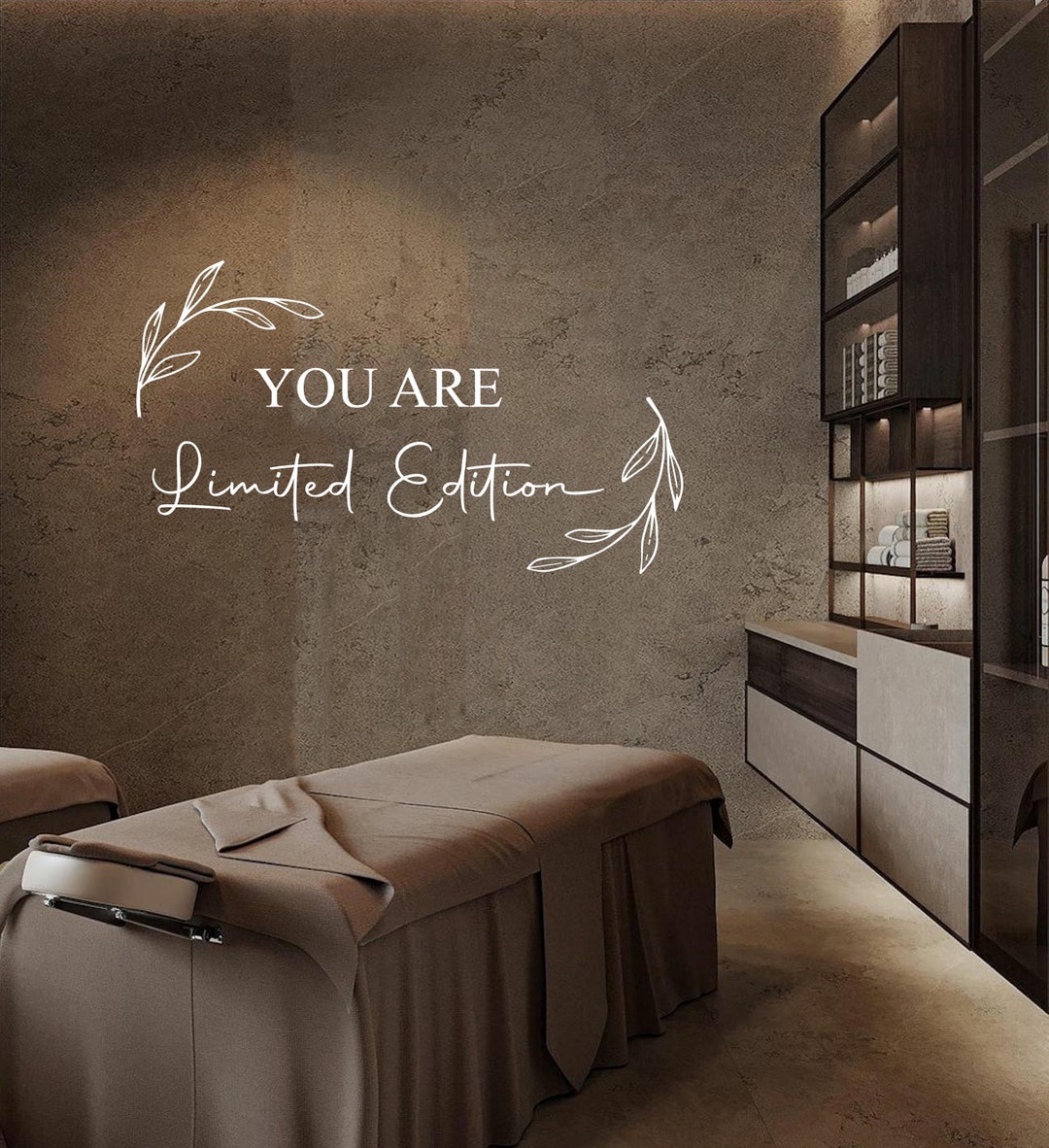 Inspirational Quote Wall Decal for Salon,spa or Gym-motivational ...