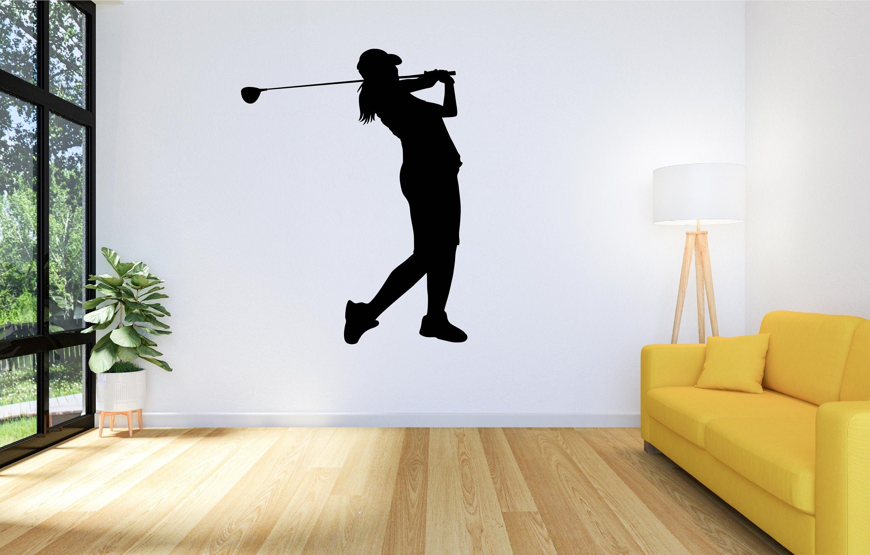 Golf Wall Decal Golf Wall Sticker Golf Wall Art Sports Wall Decal ...