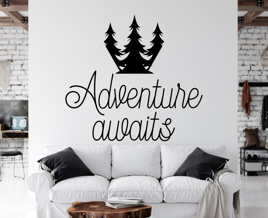 Aventure Wall Decal Home Design Camper Wallstickers Adventure Campers ...