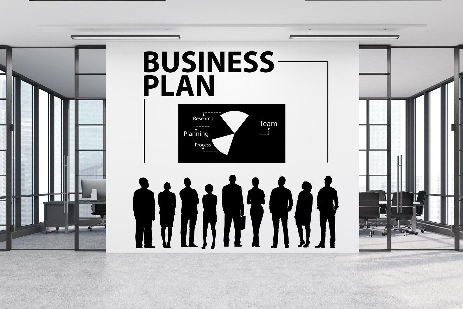 Office Wall Decaloffice Decal Office Wall Artoffice - Etsy