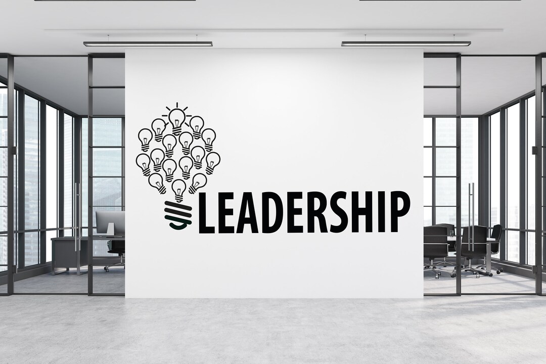 Office Wall Decal,leadership Decal, Office Wall Art,office Decor ...