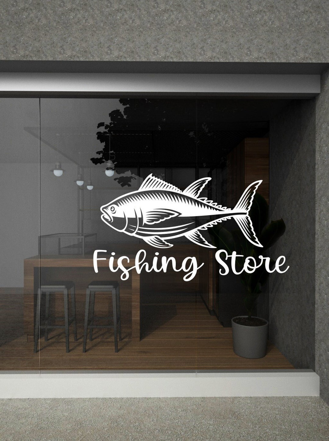 Seafood Wall Decal Fish Shop Decal-under the Sea-best Cooking Seafood ...