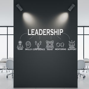 Leadership Office Wall Decal,office Wall Decal,office Wall Sticker ...
