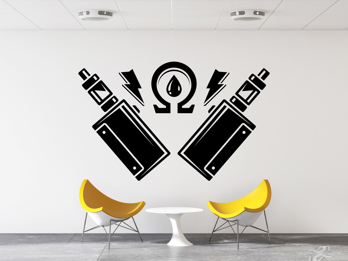 Vape Shop Decal window Sticker smoke Shop Decor Vape - Etsy