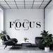 Focus Office Wall Decal,office Decal,office Wall Art,office Decor,work ...