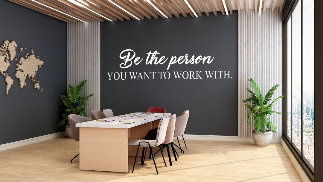 Office Wall Decal,office Decal, Office Wall Art,office Decor,typography ...