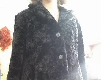Gallery Faux Fur Coat - Etsy