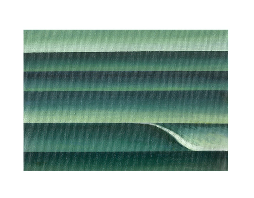 Surf Print, emerald Lines, Surf Art, Surfing Poster, Ocean Art, Wave ...