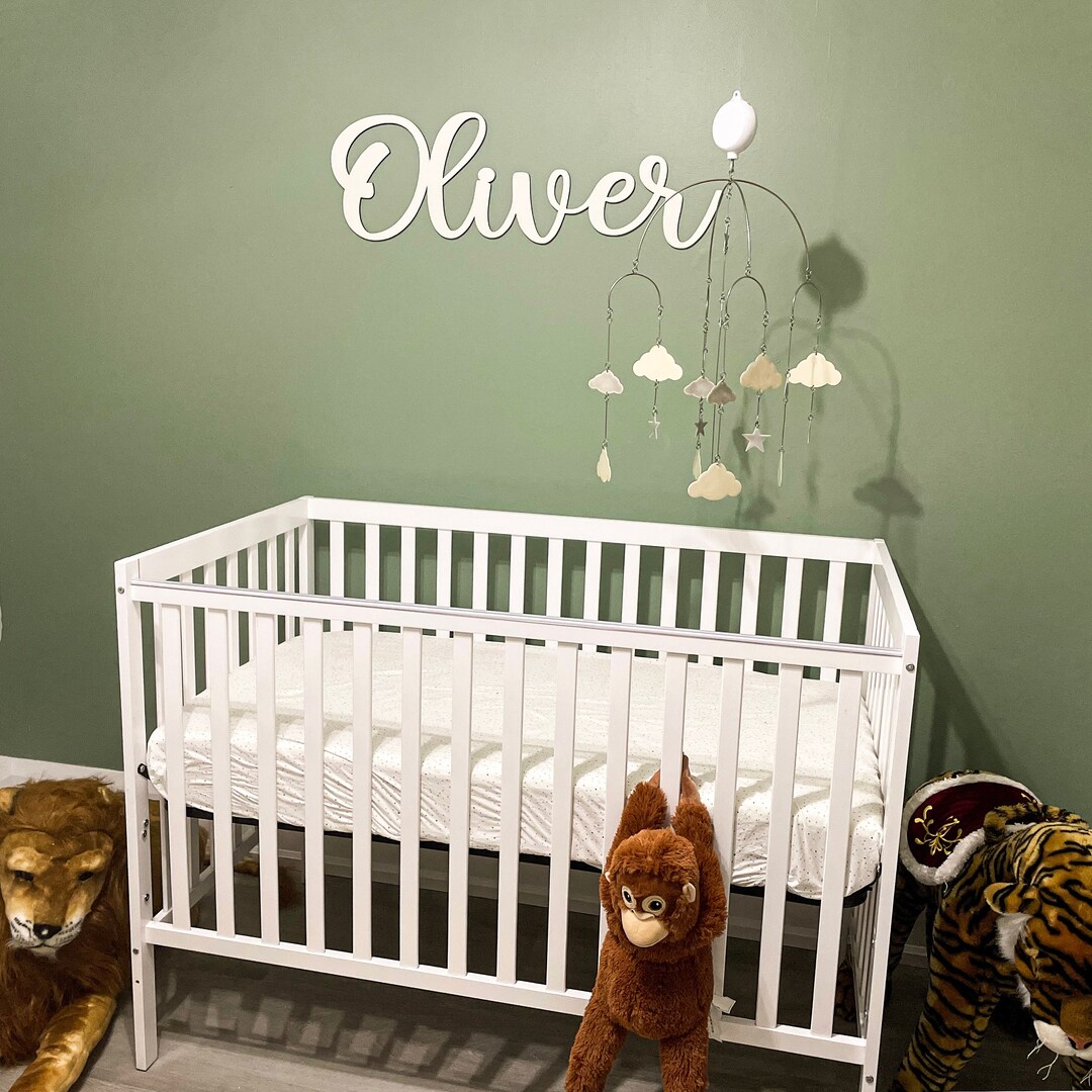 Name Signs for Nursery Custom Wood Name Sign for Baby Shower Gift ...