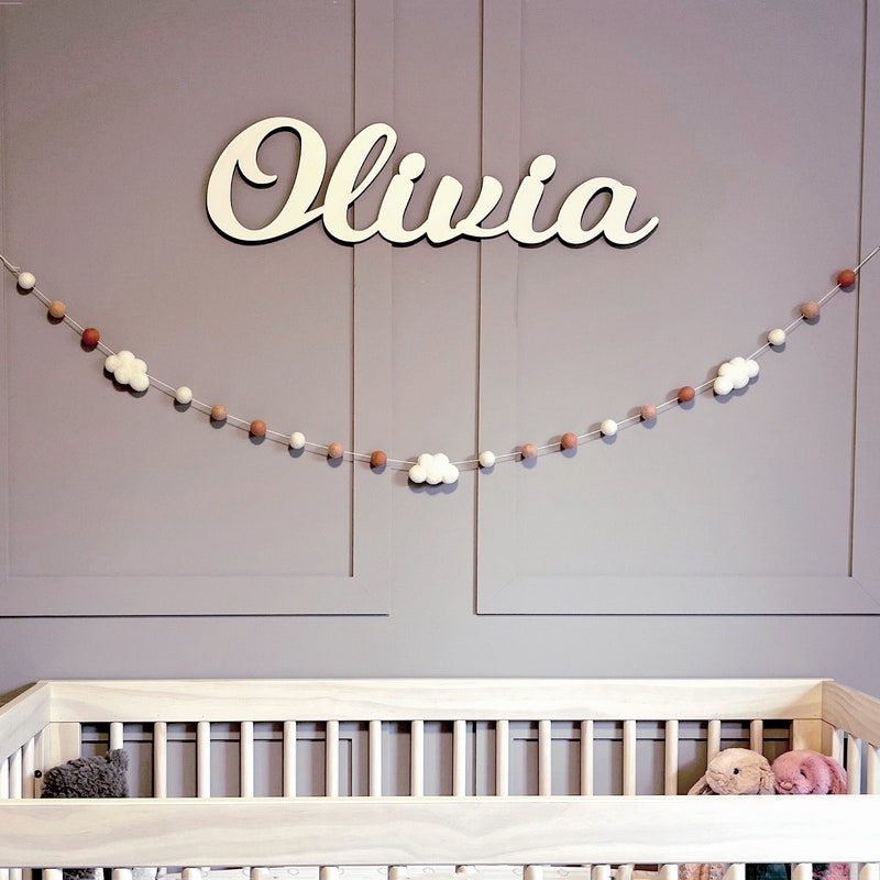 Nursery Wall Letters - Etsy