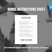 ARC Info Sheet Template for Authors | Editable Canva Templates for ARC ...