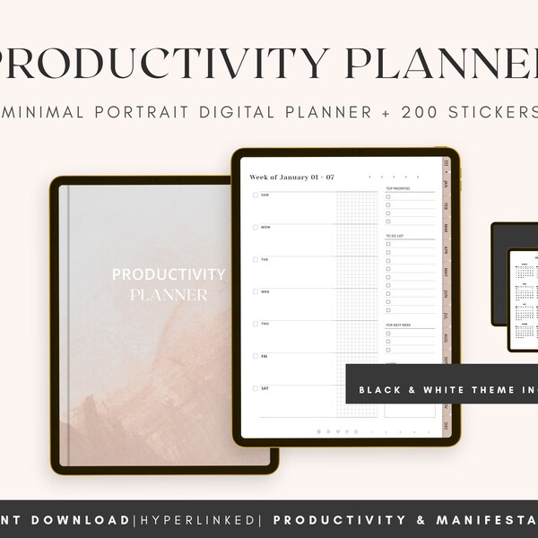 Modern Planner - Etsy