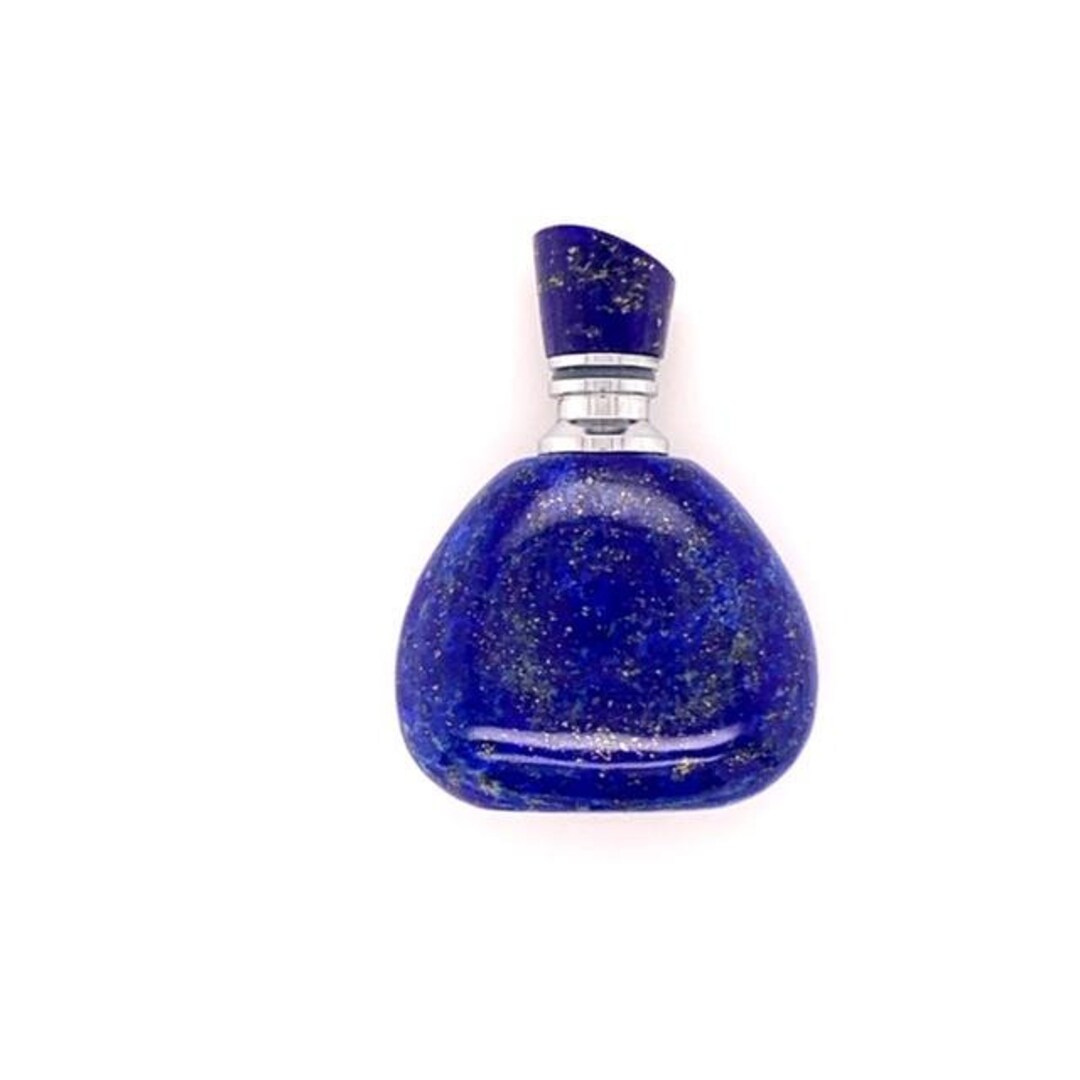 Lapis and Sterling Silver Potion Bottle - Etsy