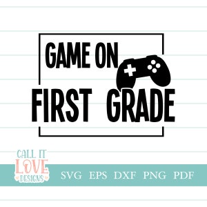 Game On 3rd Grade Silhouette SVG Cutting Files ClipArt cricut cuttable ...