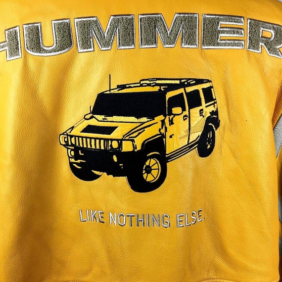 Mens Hummer Leather Vintage Trucker Jacket 5XL Leathe… - Gem