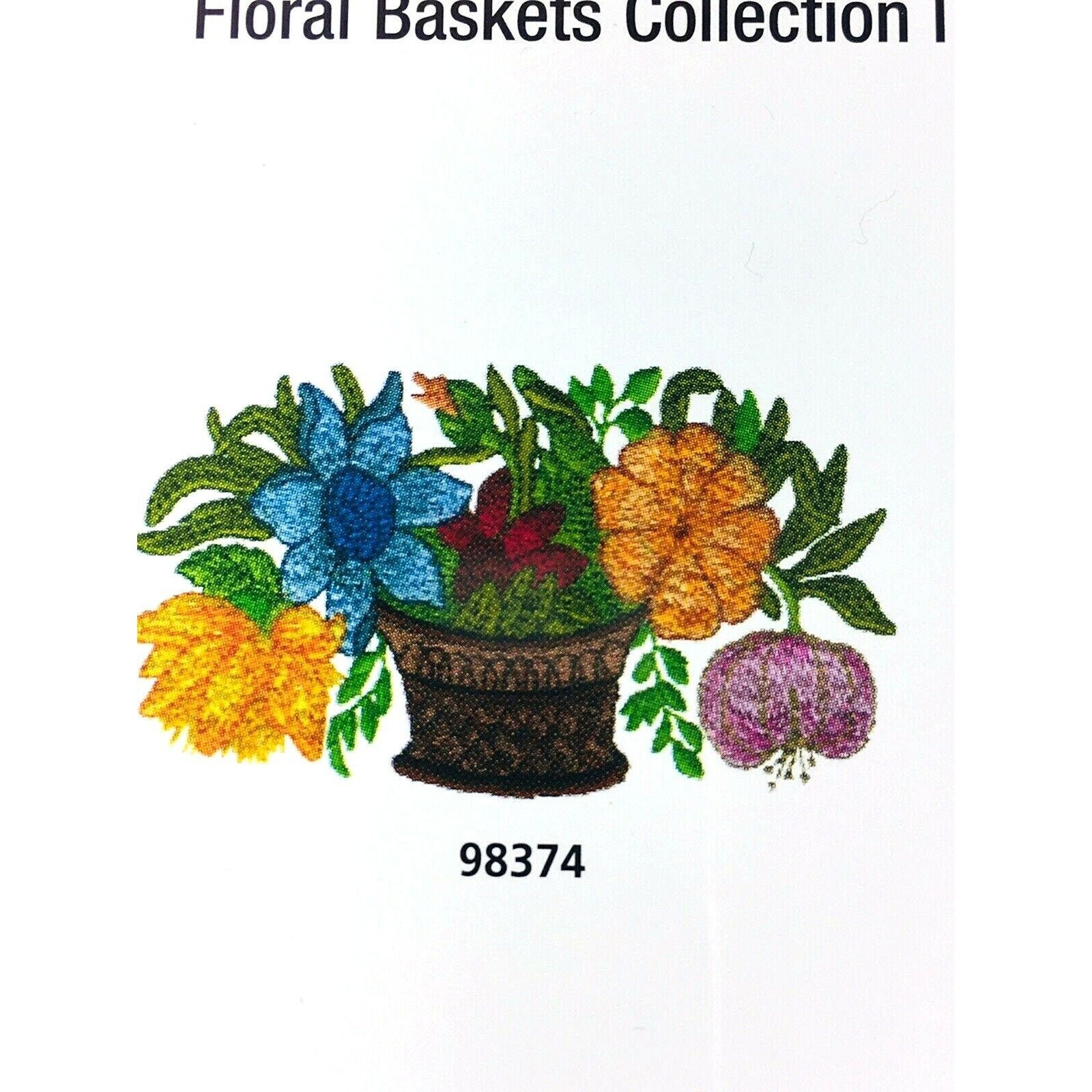 Amazing Designs Embroidery Software Floral Basket Collection 10 Designs ...