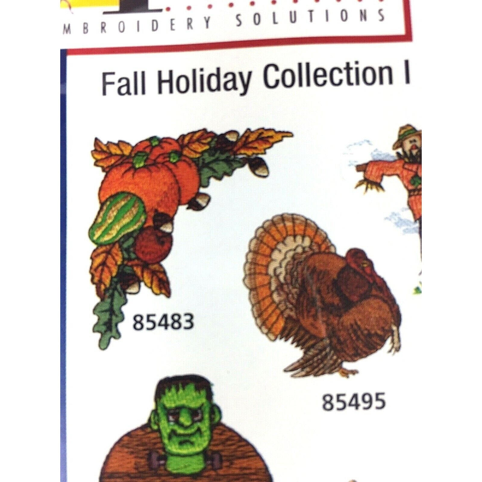 Amazing Designs Embroidery Software Fall Holiday Collection 20 Designs ...