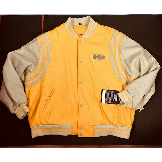 Mens Hummer Leather Vintage Trucker Jacket 5XL Leathe… - Gem