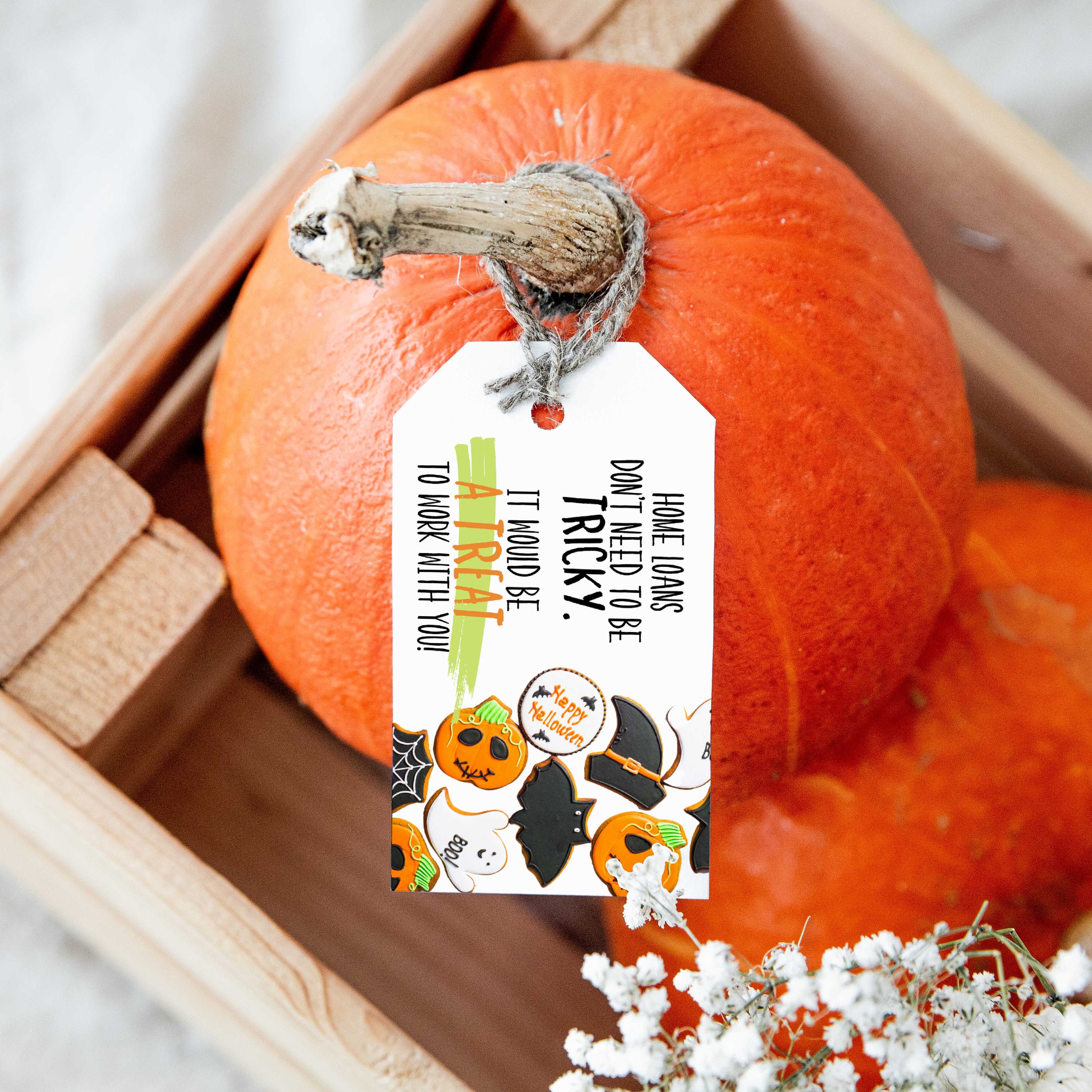 Halloween Treats Pop by Tag, Halloween Pop By, Premade Pop by Tags ...