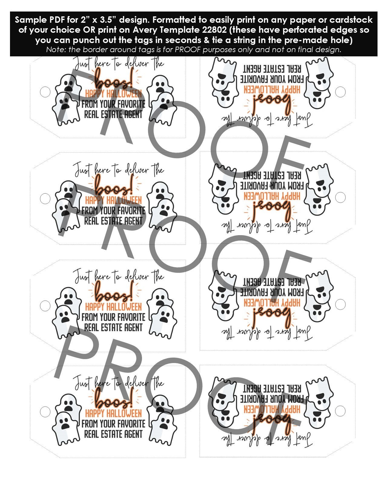 Halloween Booze Pop by Tag, Here for the Boos Halloween Pop by Tag ...