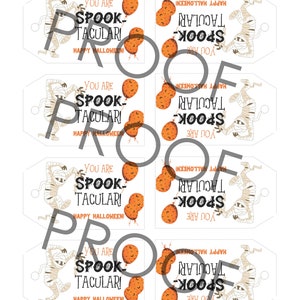 Halloween You Are Spooktacular Pop by Tag, Halloween Pop By, Real ...