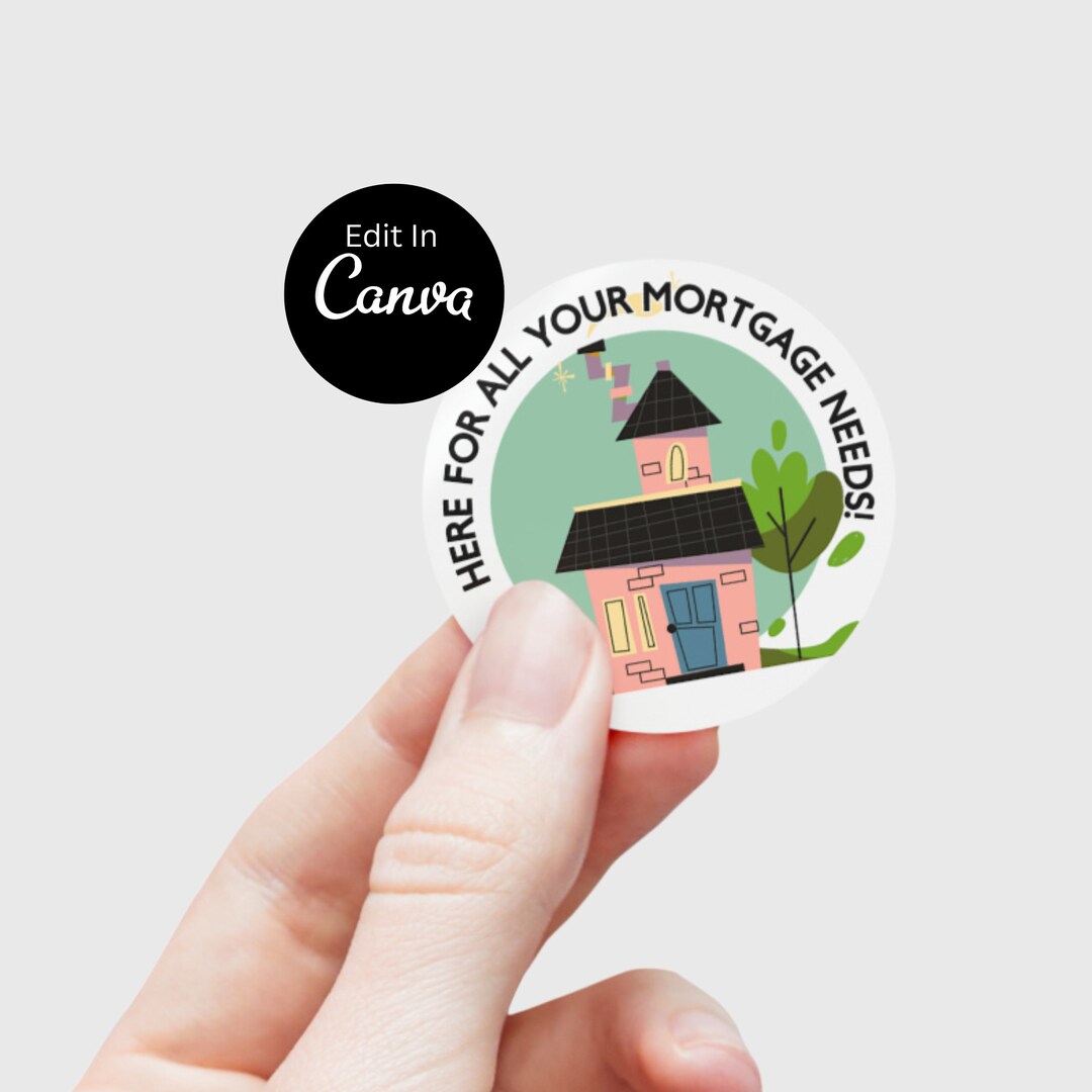 Downloadable Pop by Mortgage Lender, Client Gift Tag, Real Estate Tags ...