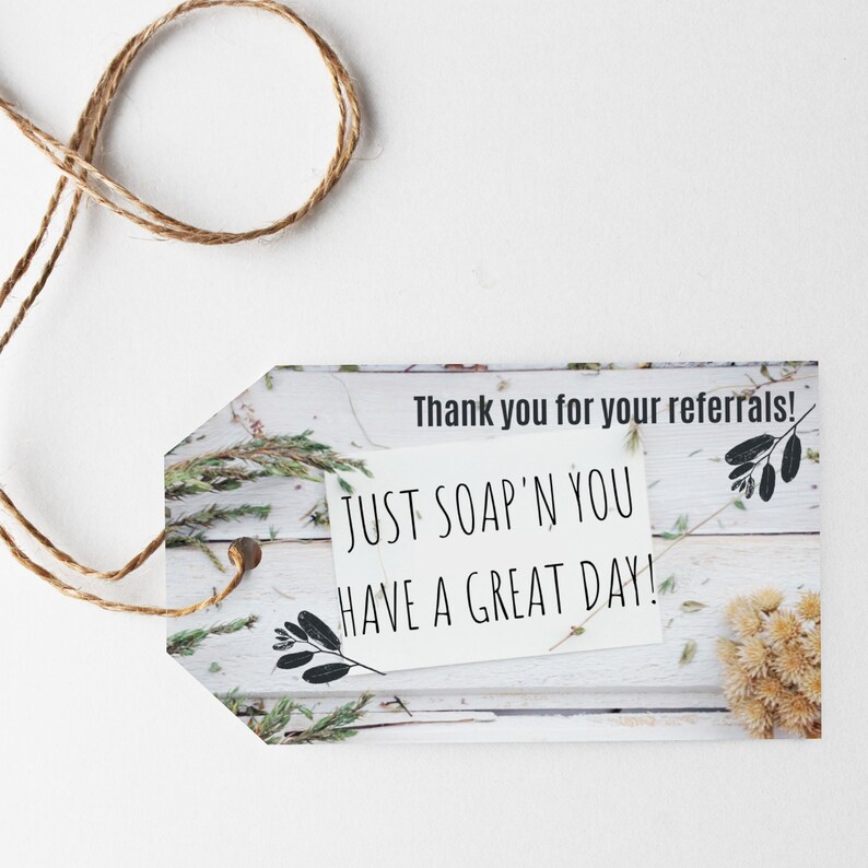 Realtor Pop-by Tags, Realtor Pop by Gift, Gift Tags for Realtors, Soap ...