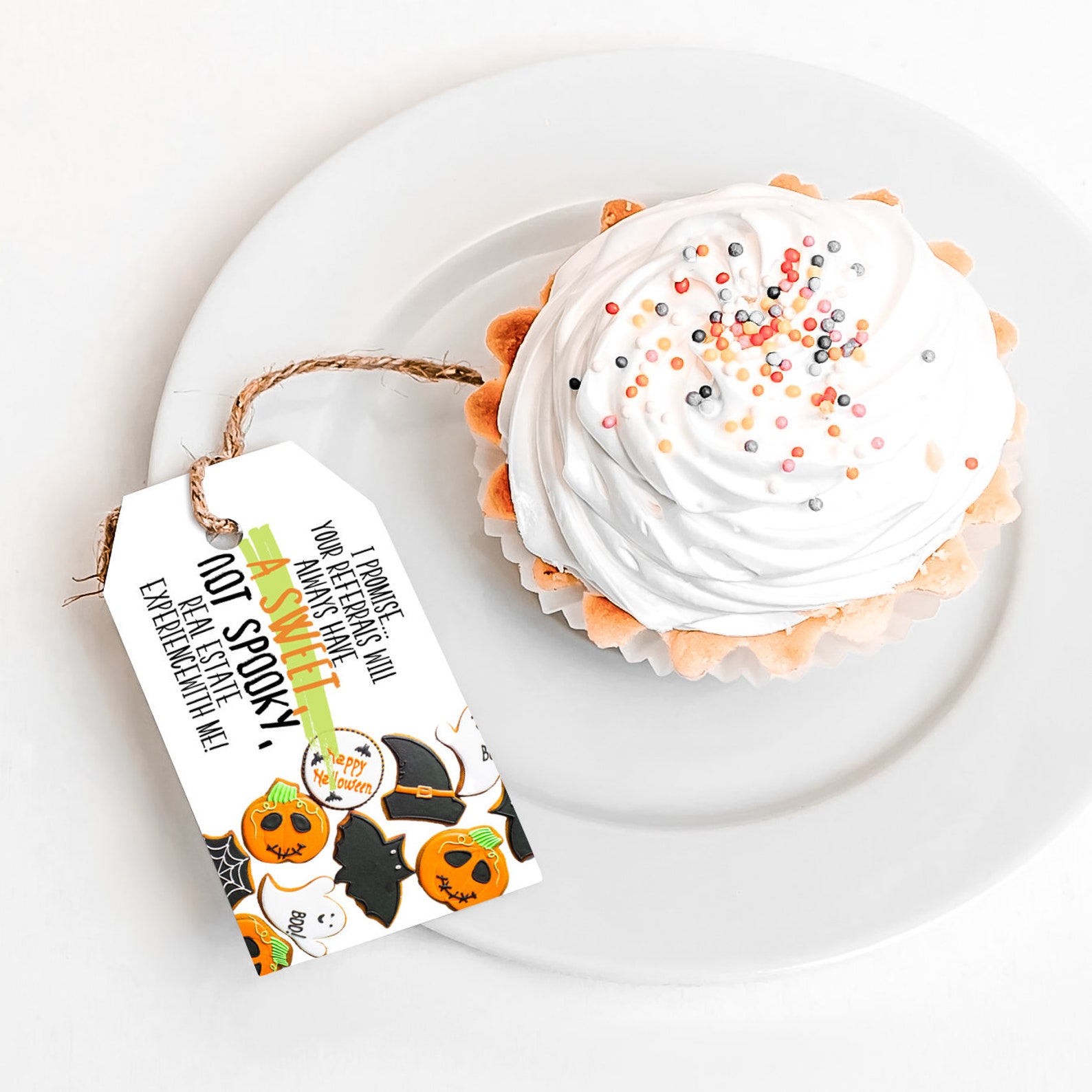 Halloween Cookie Pop by Tag, Halloween Pop By, Premade Pop by Tags ...