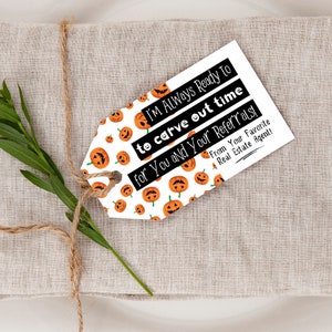 CUSTOMIZABLE Halloween Pumpkin Pop by Tag October Pop by Tag - Etsy