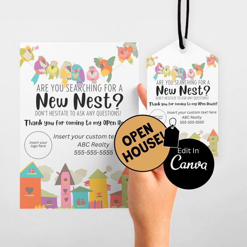 Open House Pop By - Etsy