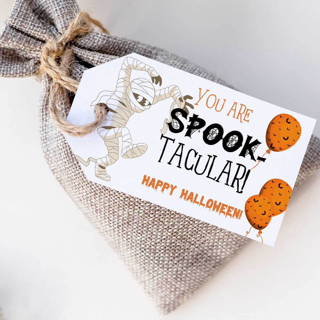 Halloween You Are Spooktacular Pop by Tag, Halloween Pop By, Real ...