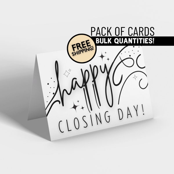Closing Day Card - Etsy