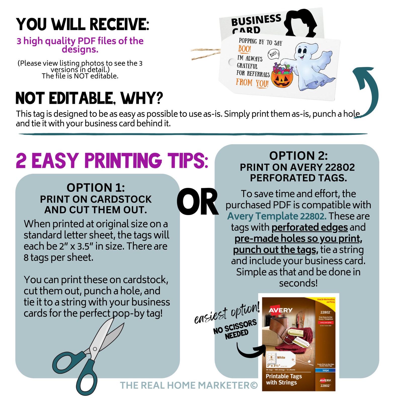 S'mores Pop by Tag, Thanks for Referrals Tag, Halloween Pop By ...