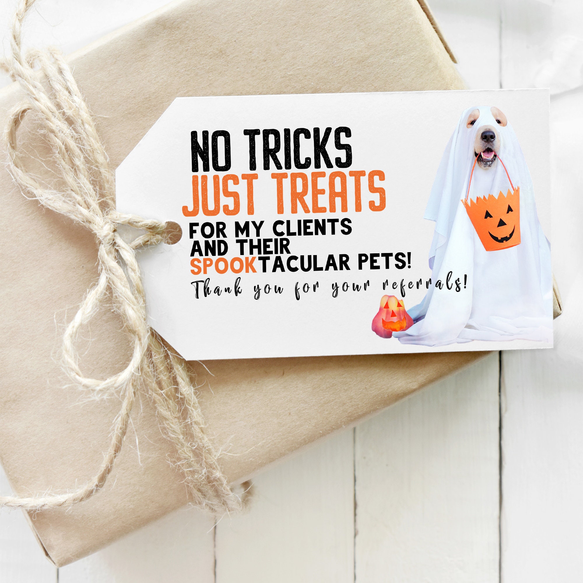 CUSTOMIZABLE Dog Pop by Tag, Dog Treat Pop By, Halloween Pet Popby ...