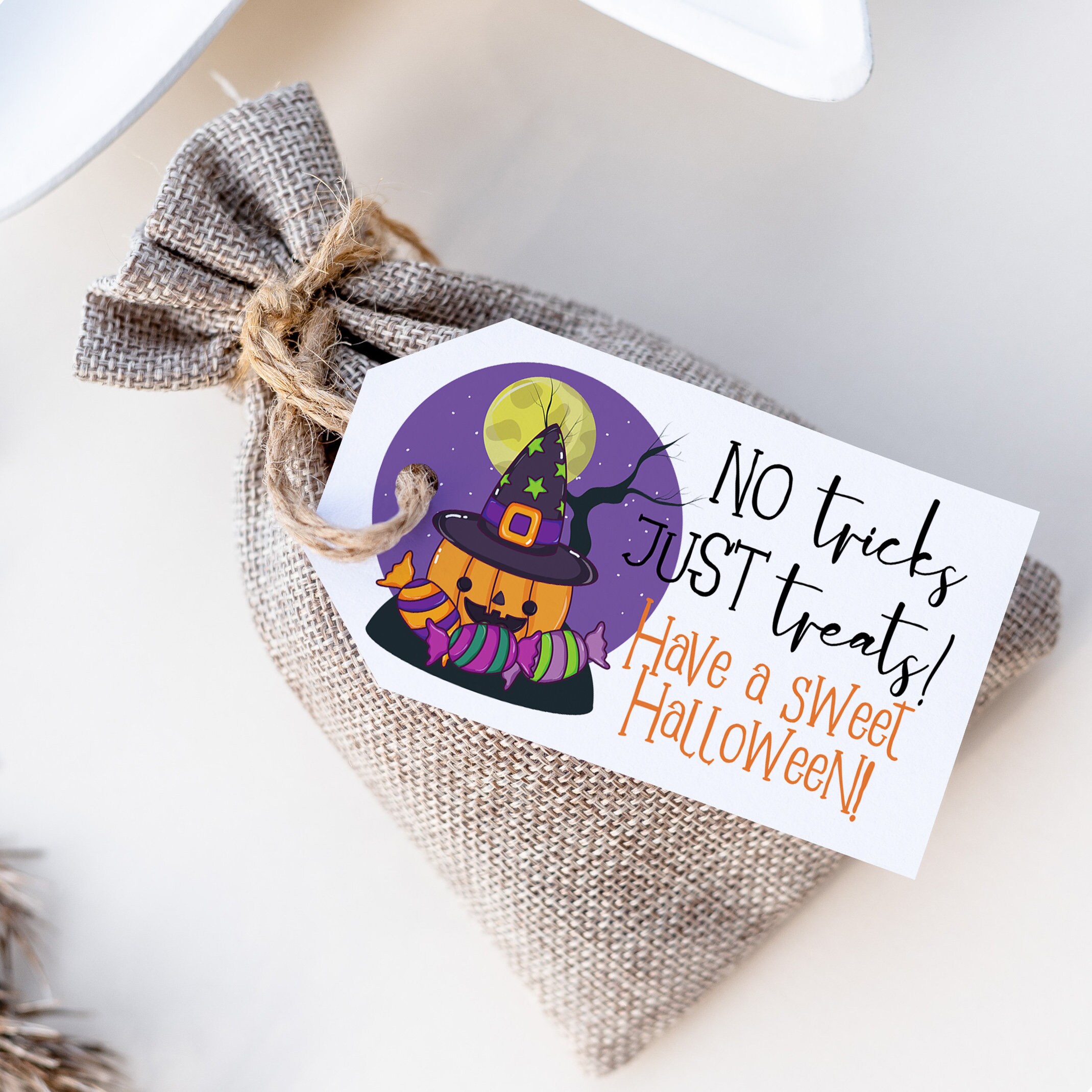 Halloween Treats Pop by Tag, Halloween Pop By, Premade Pop by Tags ...
